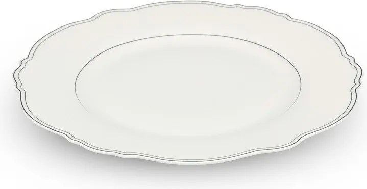 Bílé talíře v sadě 2 ks ø 28 cm Odette – S|P Collection