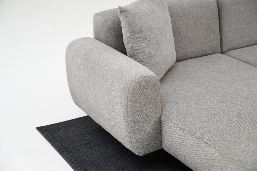 Atelier del Sofa Rohová sedací souprava Side Left - Light Grey, Světlá Šedá