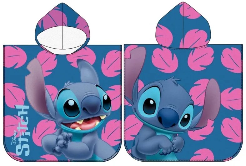 Carbotex dětské pončo Lilo a Stitch Malý Rošťák 50x115 cm