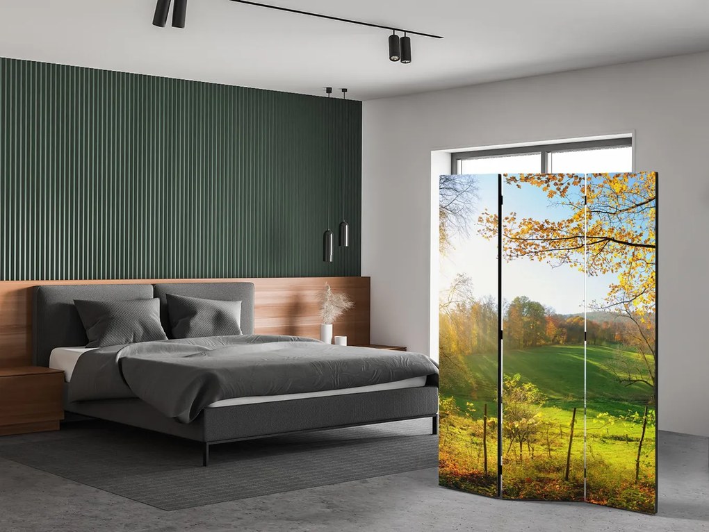 Liox PARAVÁN PĚŠINA Z LESA Rozměr: 135 x 180 cm