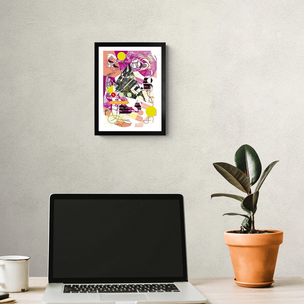 Šimon Dub | Online #1 Rám: Černý, Velikost: 100 x 70 cm