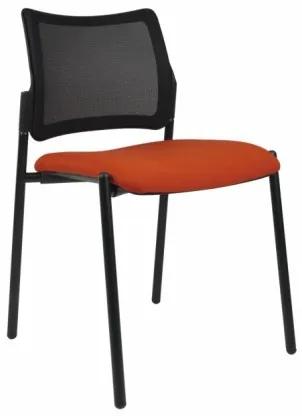 Antares Konferenční židle Rocky NET 2171 se sklopným stolkem Barva kostry chromová kostra GALERIE - Čalounění Antares EKO KŮŽE (SK, BO) / SKAI, BLOOM