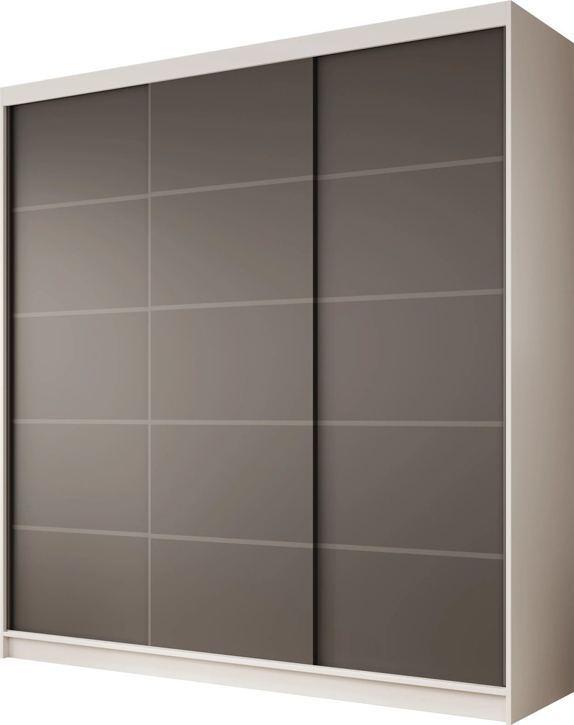 ADRK Furniture Posuvná skříň Greta 200 ADRK-SW-GRE-200-WB
