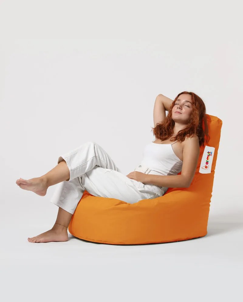 Atelier del Sofa Zahradní sedací vak Lina - Orange, Oranžová