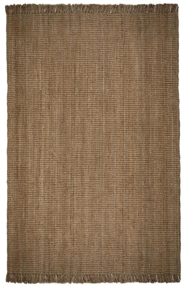 Hnědý jutový koberec Flair Rugs Jute, 120 x 170 cm