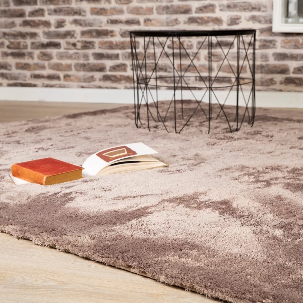 Obsession, Kusový koberec Curacao 490 Taupe, 60x110, hnědá, ložnice
