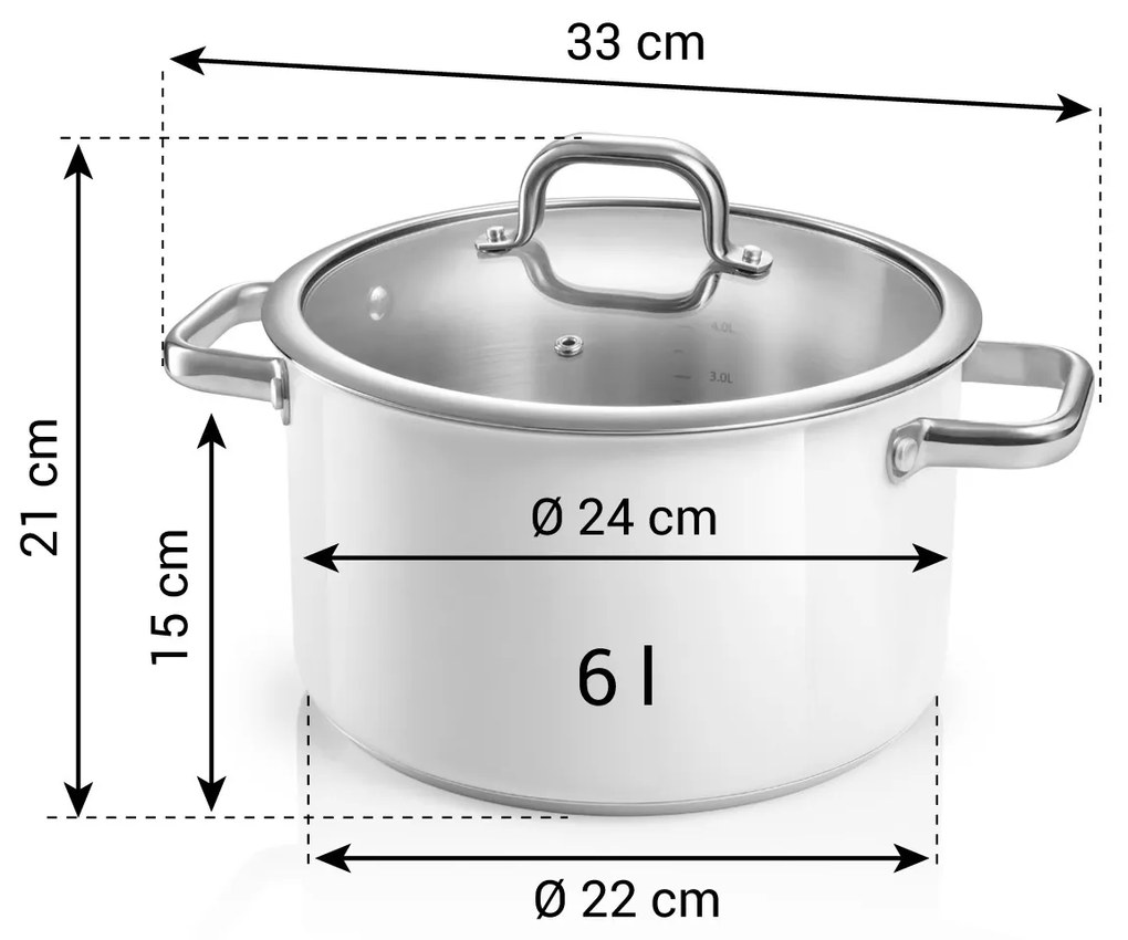 TESCOMA Hrnec DELIGHT s poklicí ø 24 cm, 6,0 l