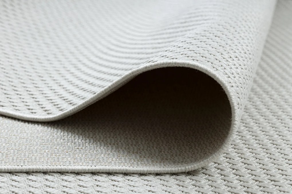 Dywany Łuszczów Kusový koberec Timo 6272 White – na ven i na doma - 160x220 cm