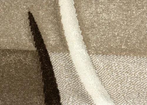 Koberce Breno Kusový koberec BRILLIANT 665/080, Hnědá, Vícebarevné, 200 x 290 cm