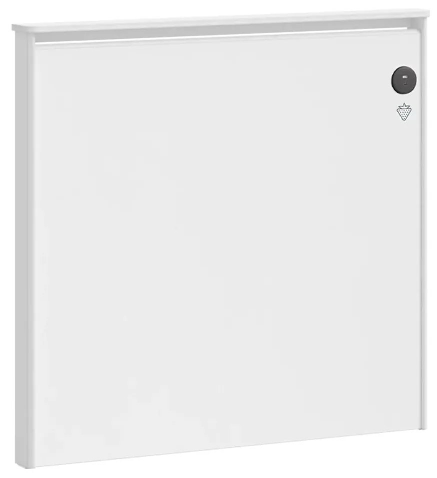 Čilek Studentská postel s úložným prostorem vyklápěcí s čelem 100x200 cm White