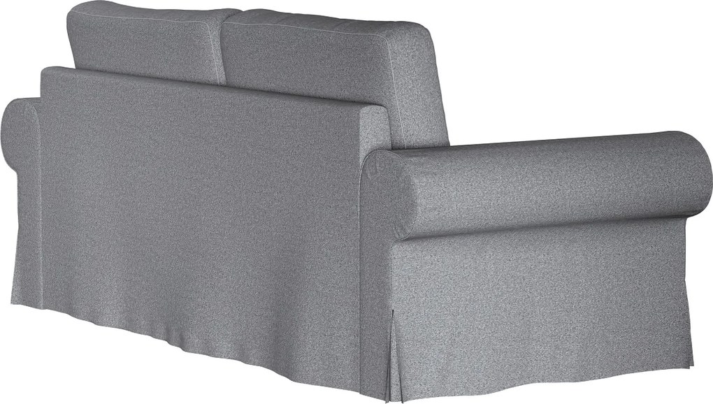 Potah na pohovku IKEA Backabro,  3-místná, rozkládací barva šedá látka pletený vzor