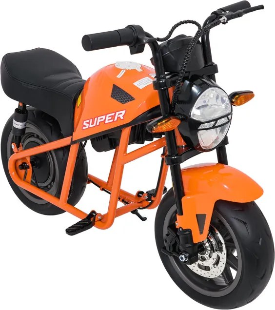 Elektrická motorka SUPERMOTO oranžová