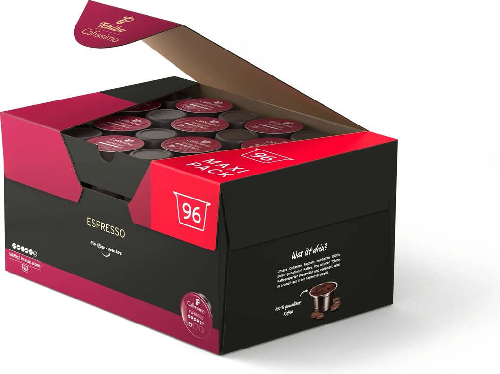 Cafissimo Espresso silné - Intenzita: 5/6
