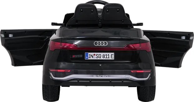 Elektrické autíčko Audi SQ8 černé / šedé
