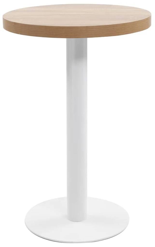 Bistro stolek světle hnědý 50 cm MDF 286417