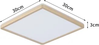 Brilagi - LED Koupelnové svítidlo ULTRA SLIM LED/18W/230V 30x30 cm zlatá IP54