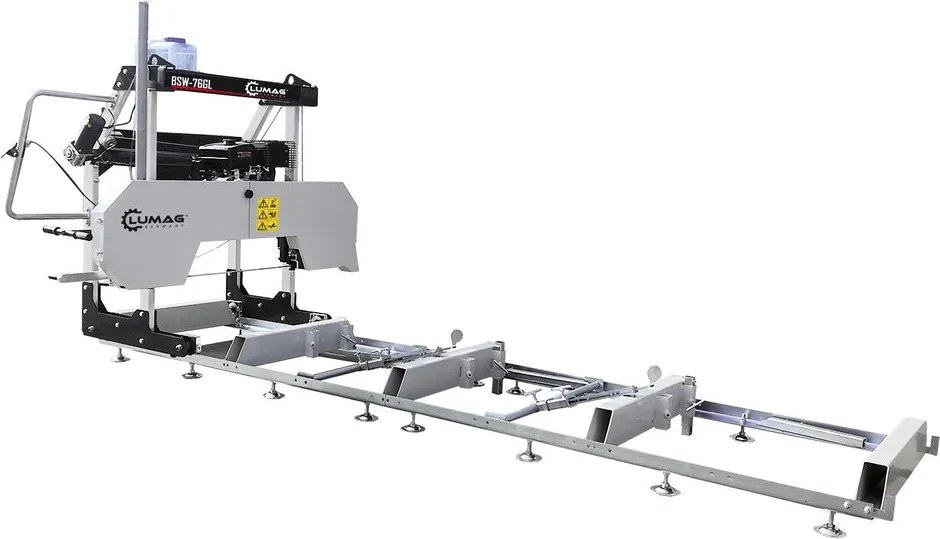 Benzínová kmenová pásová pila LUMAG BSW76 GL