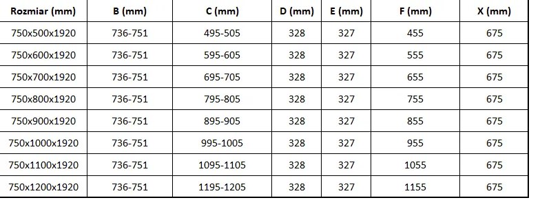 Mexen Lima sprchový kout 75x70cm, 6mm sklo, chromový profil-čiré sklo, 856-075-070-01-00