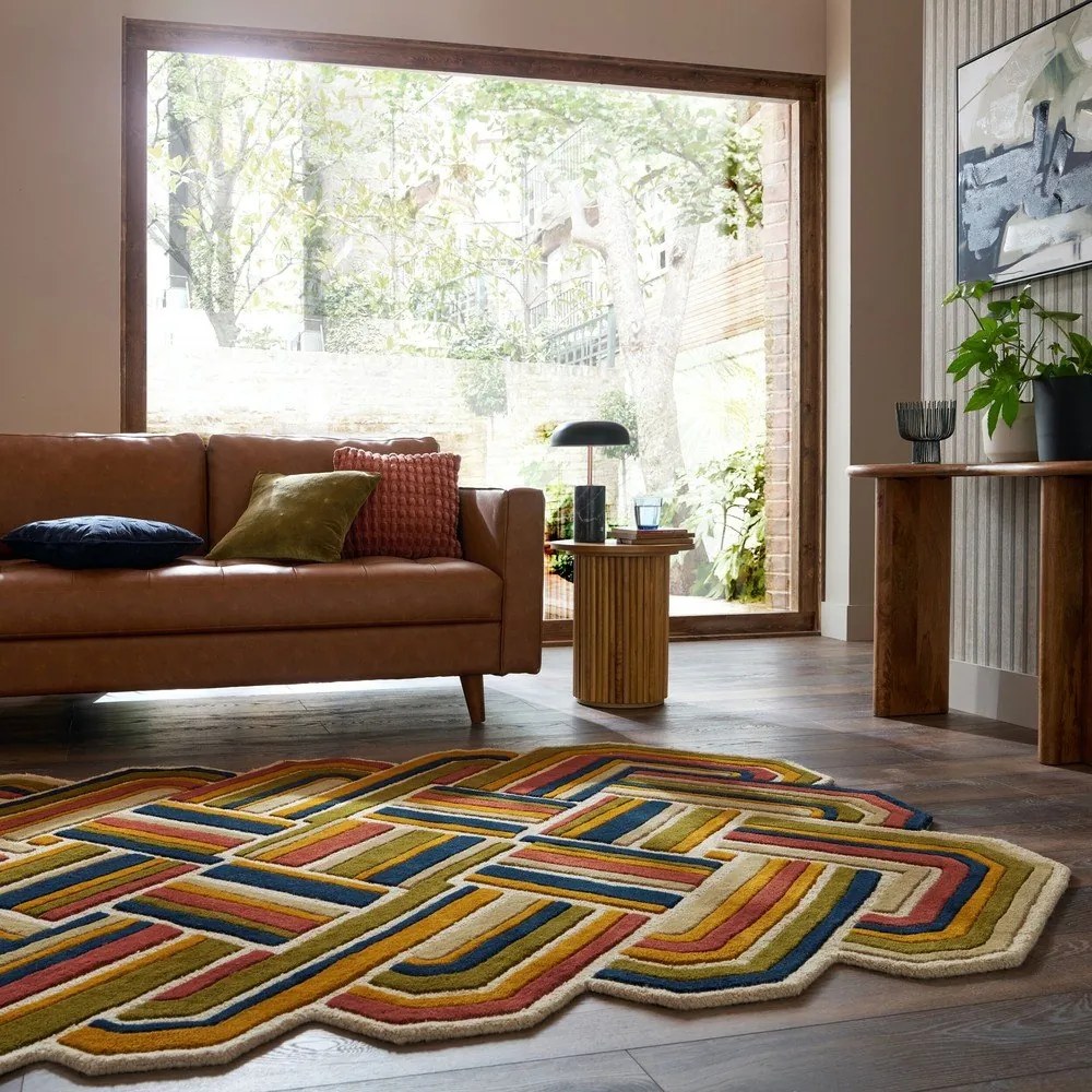 Ručně tkaný vlněný koberec 160x230 cm Lattice Shaped – Flair Rugs