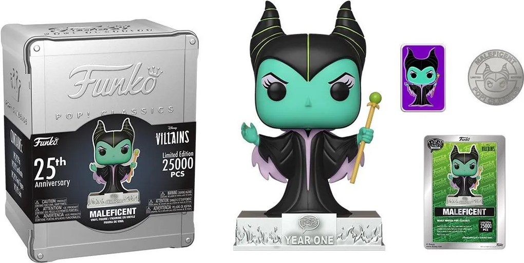 Figurka funko pop! disney 25th anniversary maleficent only 25,000 of this limited-edition