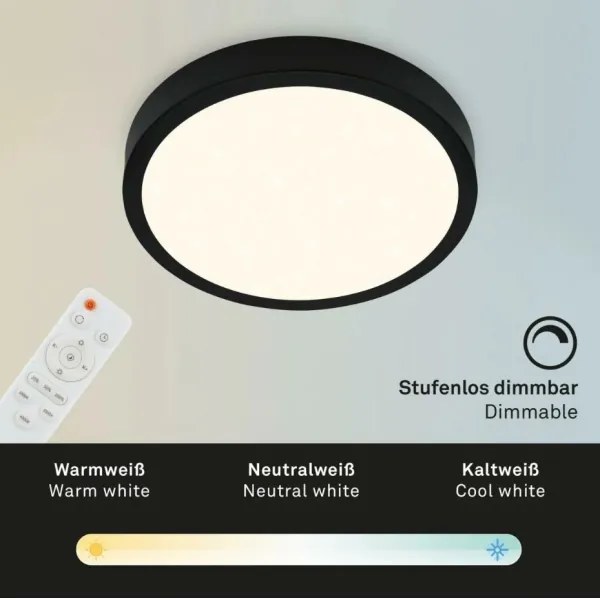 Briloner 3701-015 - LED Stmívatelné stropní svítidlo RUNA LED/18W/230V + DO