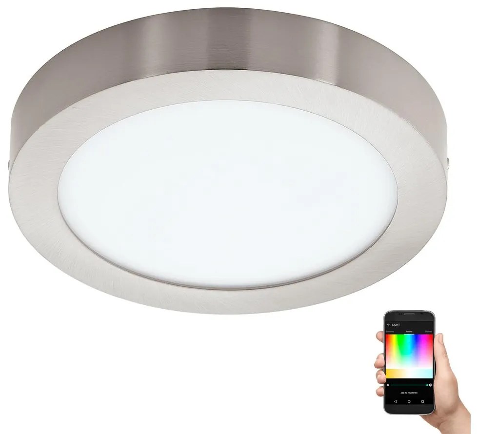 Eglo Eglo 96677 - LED RGBW Stmívatelné stropní svítidlo FUEVA-C LED/15,6W/230V BT EG96677