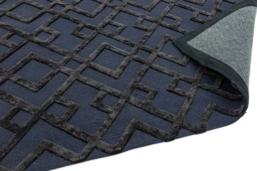Černý koberec Doons Black Trellis Rozměry: 160x230 cm