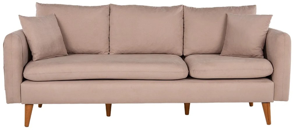 Hanah Home Pohovka SOFIA světle hnědá 215 cm