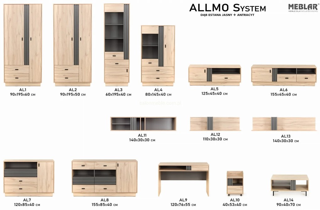 Meblar Kontejner ALLMO AL10