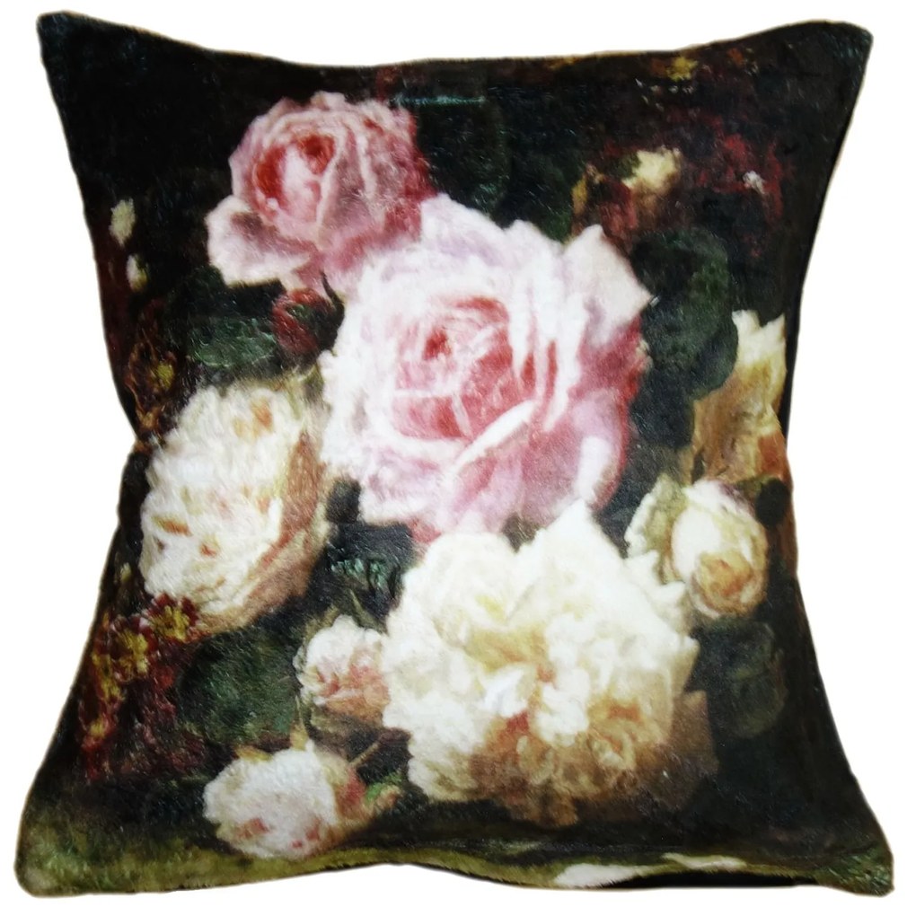 Povlak na polštář s květinami Manon - 45*45 cm