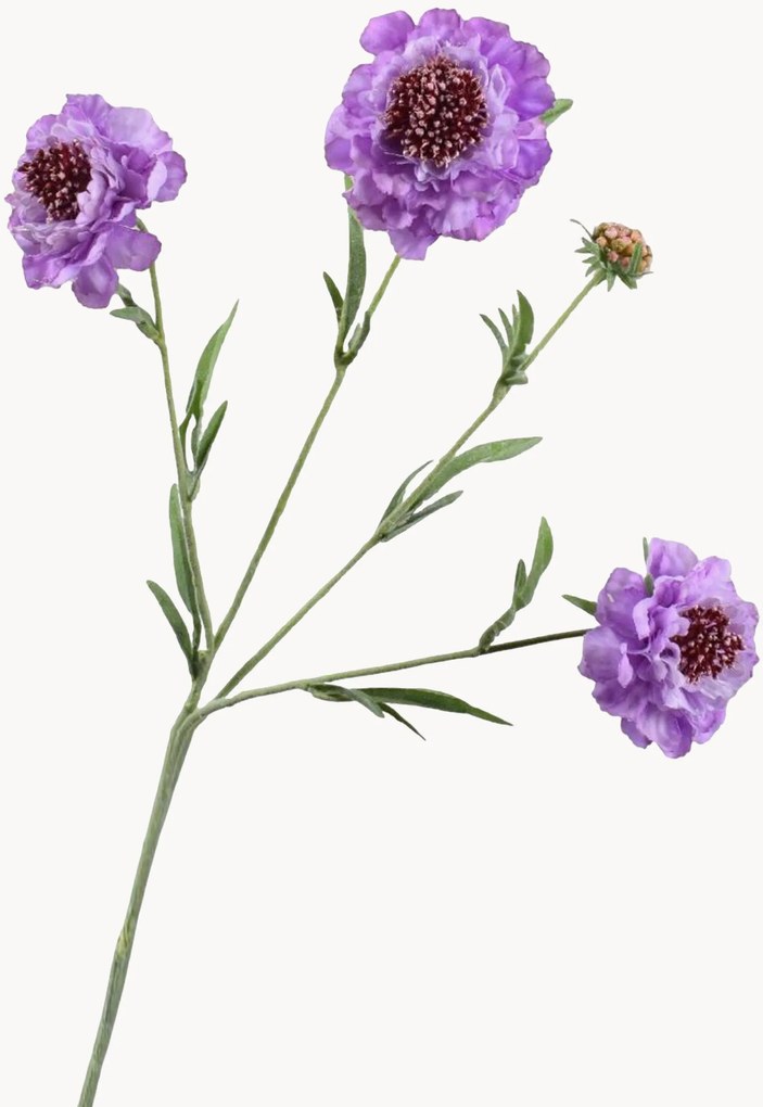 Sada umělých květin Scabiosa, 2 díly