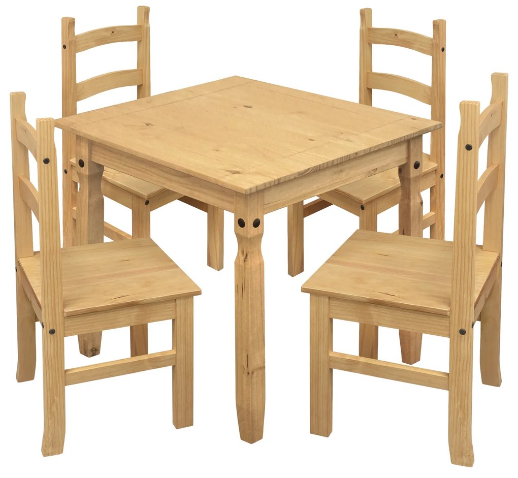 Jídelní stůl 16117 + 4 židle 1627 CORONA 2