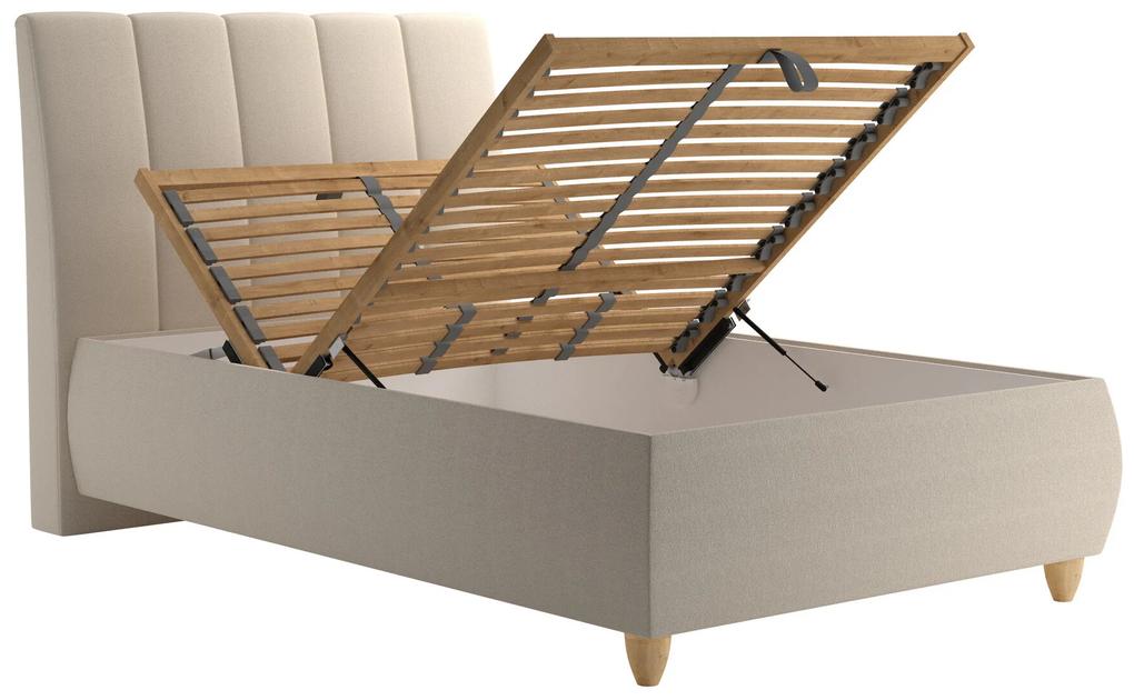 Čalouněná postel Aneta 120x200 Matrix 2, bez matrace