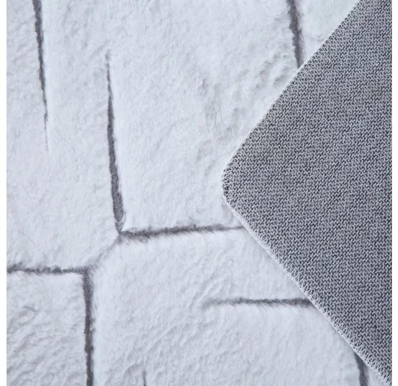 Ayyildiz Kusový koberec VISION 5122, Stříbrná Rozměr koberce: 140 x 200 cm