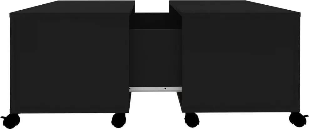 vidaXL Konferenční stolek 75 x 75 x 38 cm dřevotříska [806868] Barva: Šedá