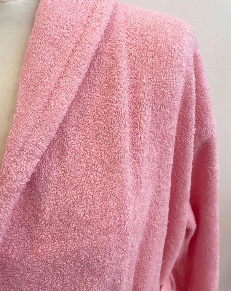 Froté deluxe unisex župan Růžový TiaHome - L