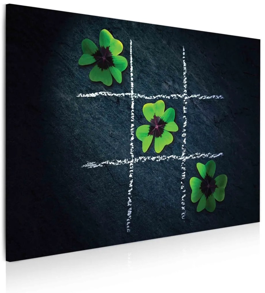 Malvis Malvis Obraz - zelené štěstí  90x60 cm