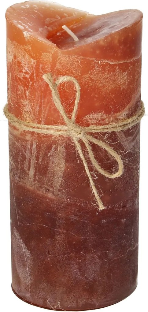 Svíčka Dorotea 15cm amber