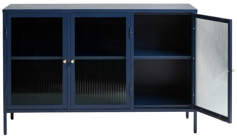 Designová komoda Hazina 132 cm modrá