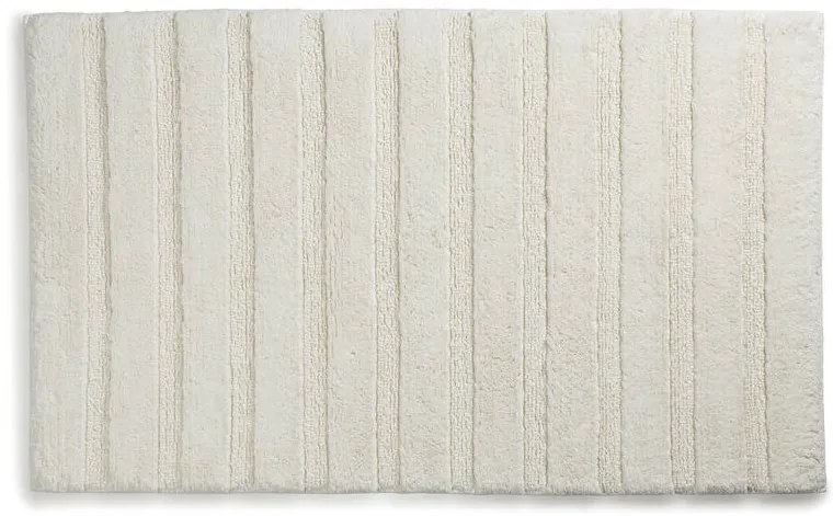 KELA Koupelnová předložka Megan 80x50 cm bavlna šedobílá KL-23582