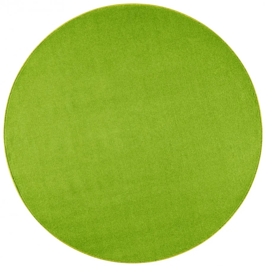 Hans Home | Kusový koberec Nasty 101149 Grün kruh, zelená - 133x133 (průměr) kruh