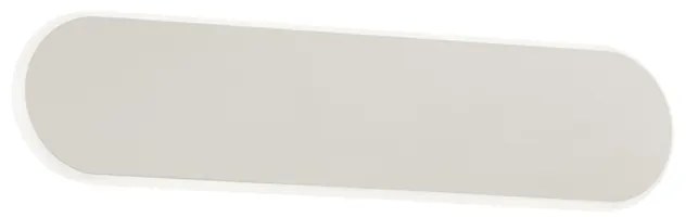 Moderní nástěnná lampa bílá 35 cm včetně LED 3stupňové stmívatelné - Bram
