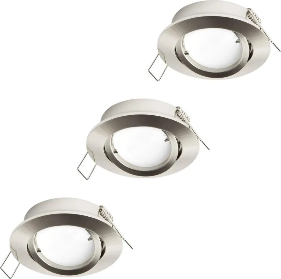 Eglo 31692 - SADA 3x LED Podhledové svítidlo TEDO 1xGU10/5W/230V