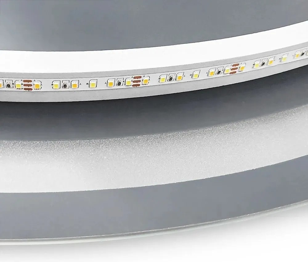 Rea Zrcadlo ⌀80 cm s vyhříváním a regulovatelným LED osvětlením HOM-00910