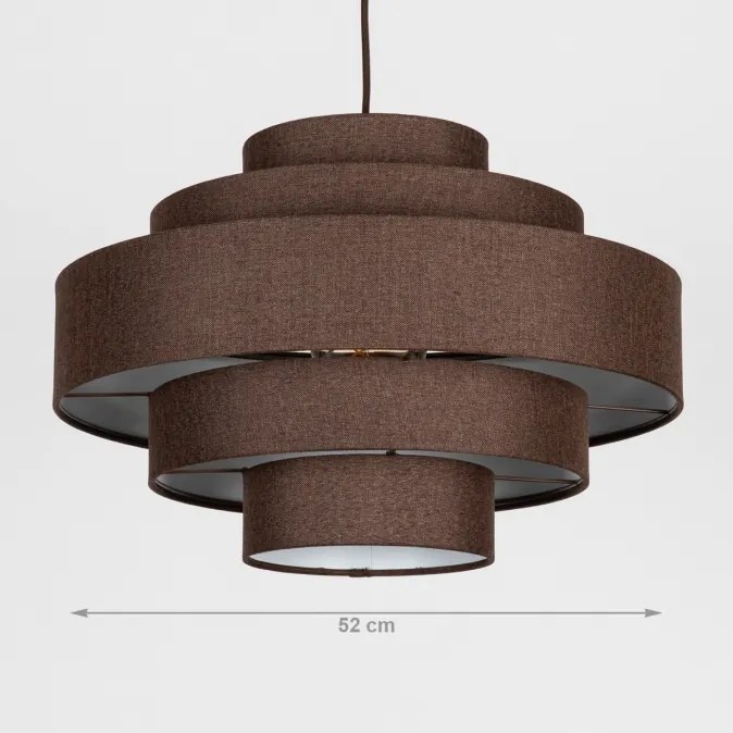 Závěsné svítidlo Madeira X Coffe Brown