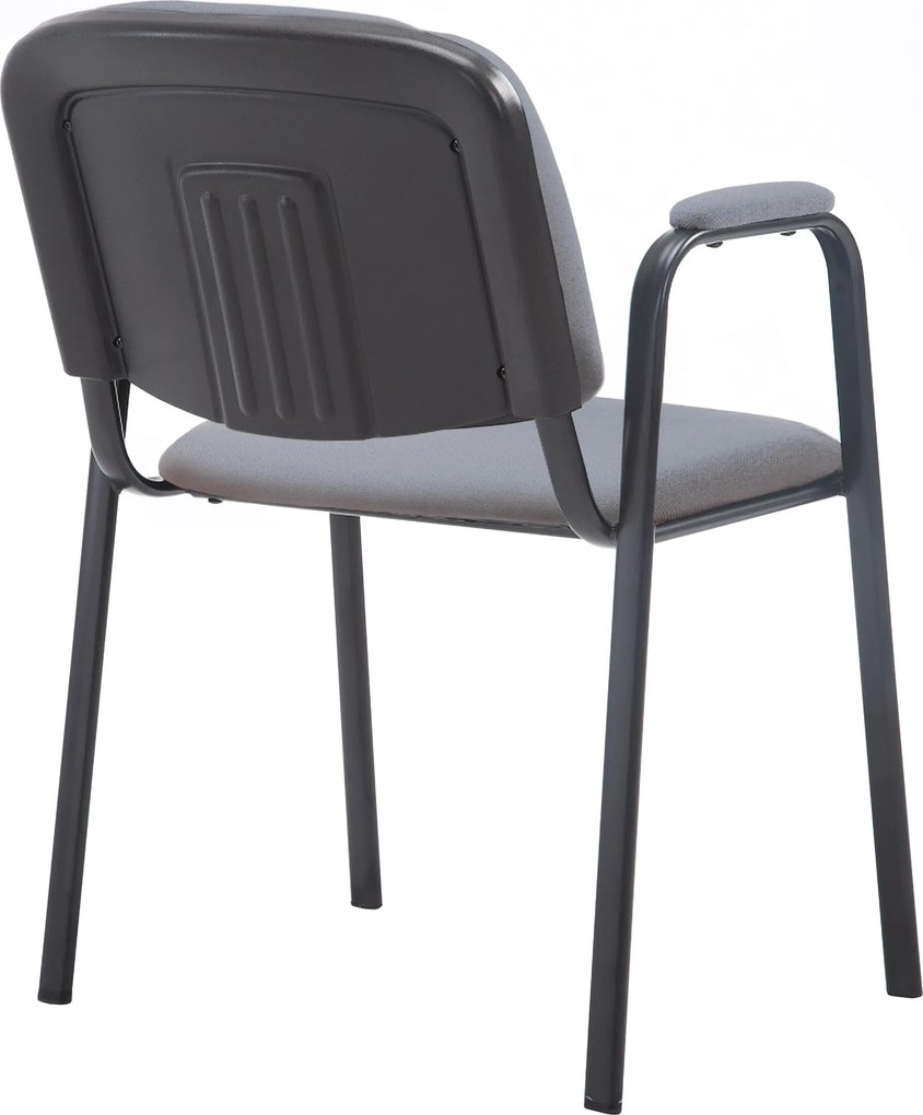 Konferenční židle Ken PRO látka – šedá