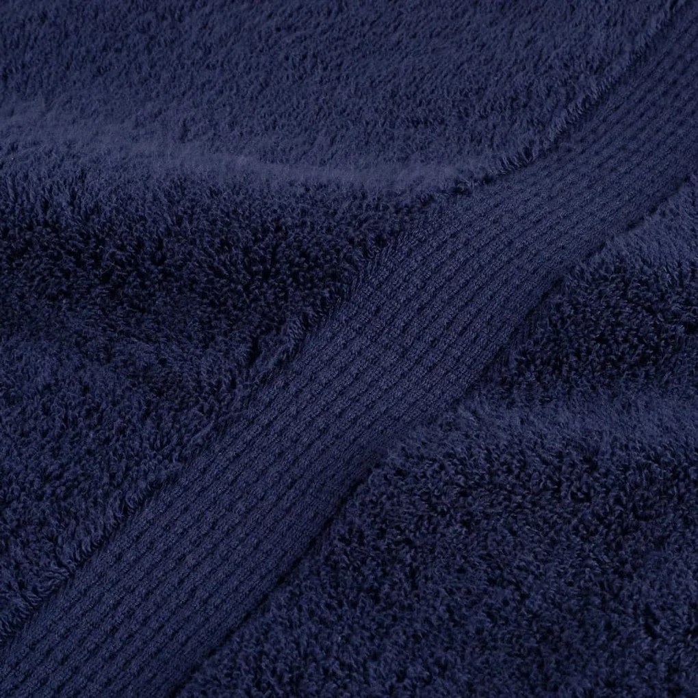 12dílná sada ručníků Premium SOLUND navy modrá 600 g/m² 137575