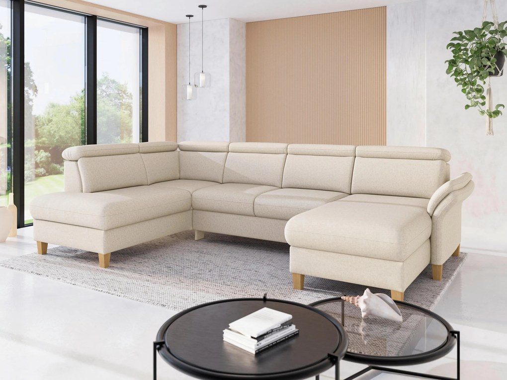 XXXLutz SEDACÍ SOUPRAVA, textil, krémová Sit & More - Sedací soupravy - 00014402577W
