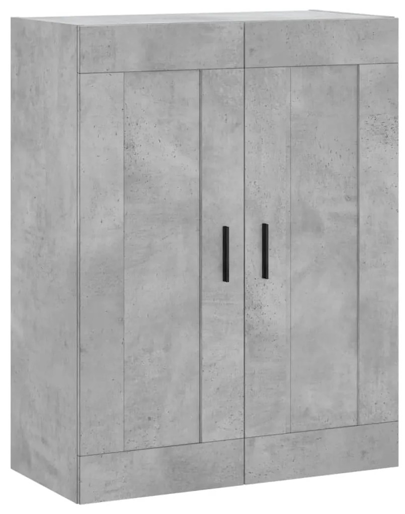 Skříň highboard betonově šedá 69,5x34x180 cm kompozitní dřevo,  3200085