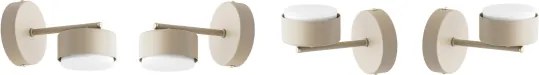 Brilagi - LED Nástěnná lampa MONO 1xGX53/30W/230V béžová